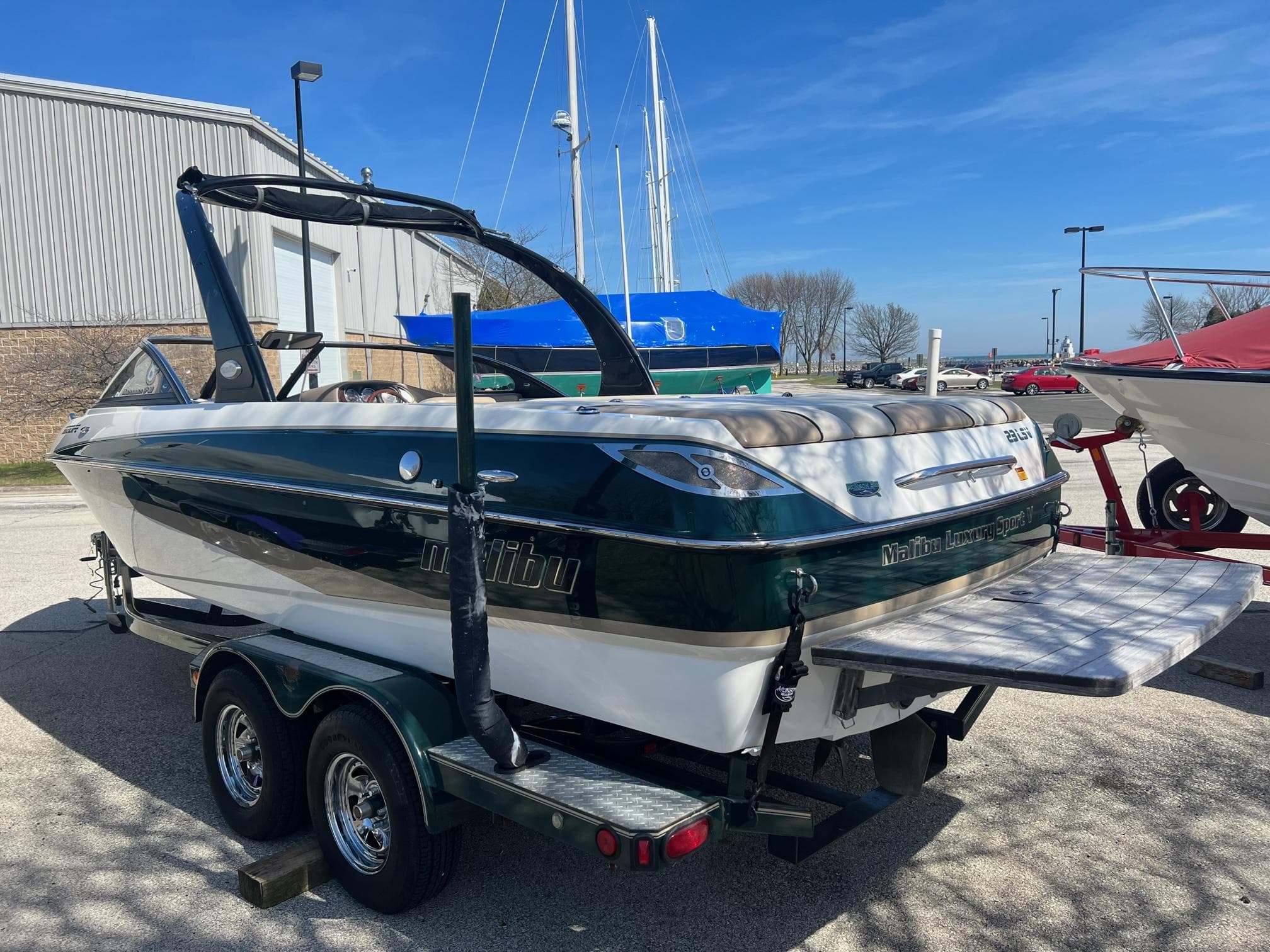 Malibu Sunscape 23 LSV, For Sale, Manitowoc Marina, WI
