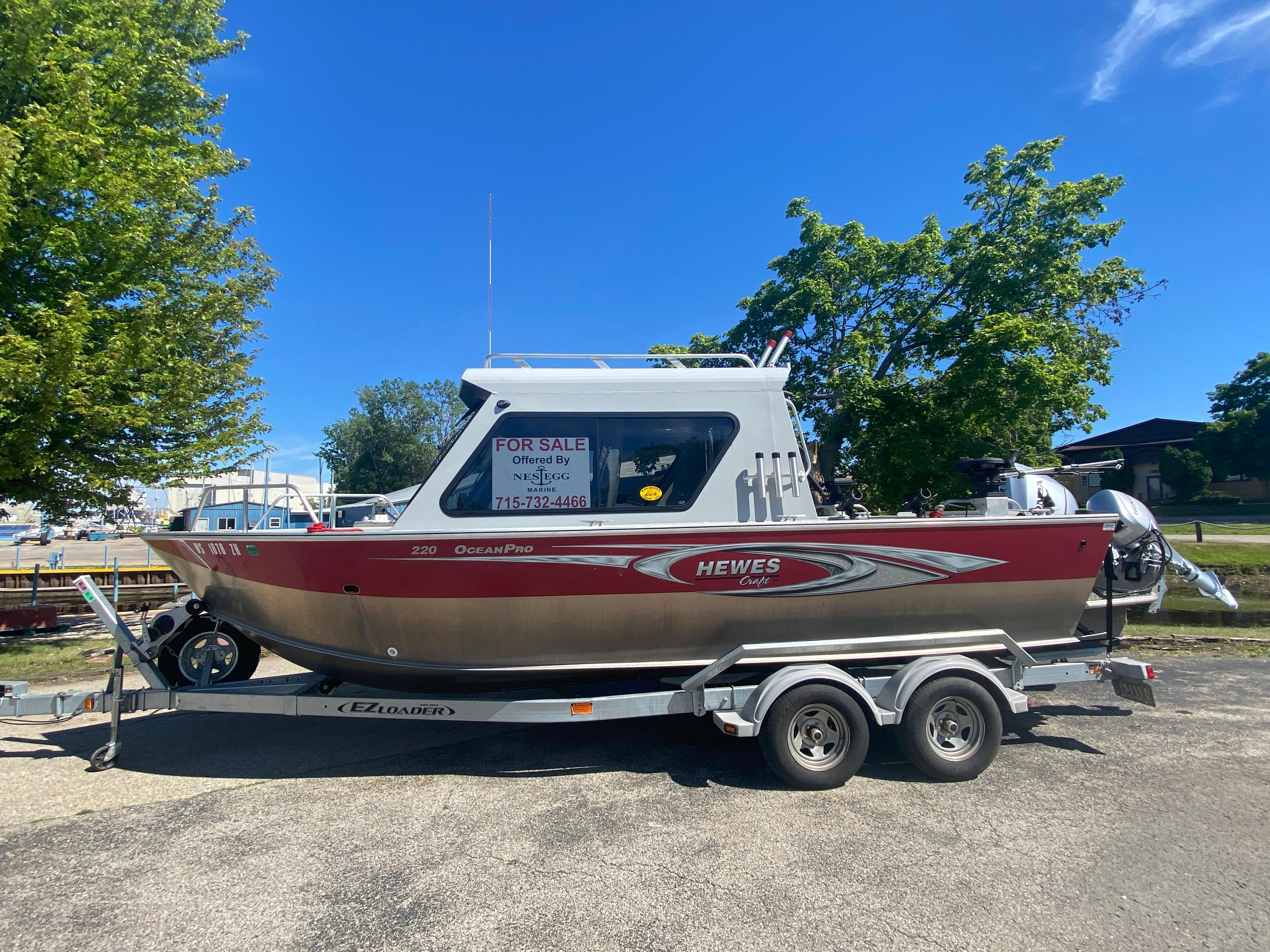 Hewescraft Ocean Pro 22, For Sale, Manitowoc Marina, WI